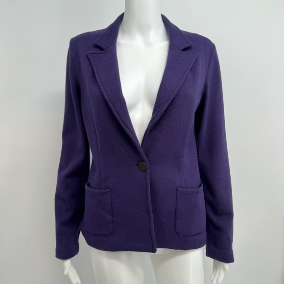 Amina Rubinacci | Jackets & Coats | Amina Rubinacci Knit Blazer Womens ...